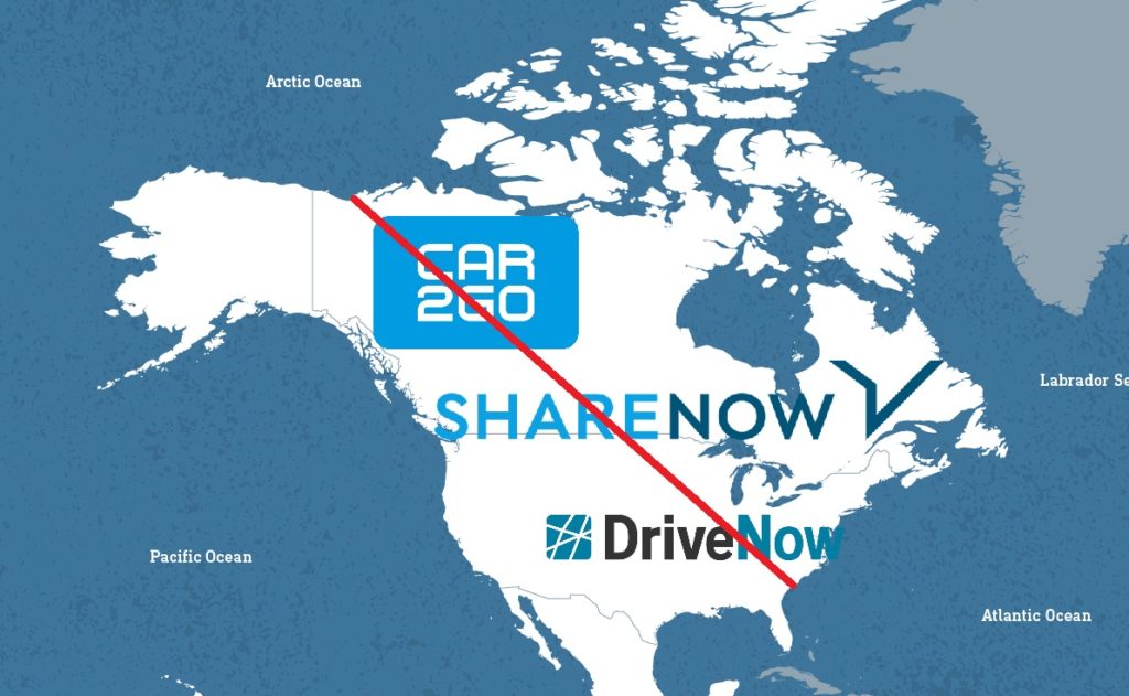 ShareNow opuszcza Amerykę Północną !! Co to oznacza? - Autonaminuty.org